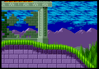 Background HQ :: Sonic the Hedgehog - Marble Zone