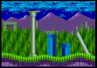 Background HQ :: Sonic the Hedgehog - Marble Zone
