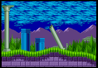 Background HQ :: Sonic the Hedgehog - Marble Zone