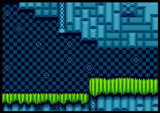Background HQ :: Sonic the Hedgehog 2 - Hill Top Zone