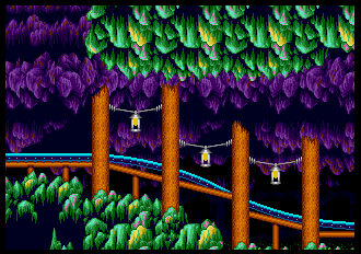 Background HQ :: Sonic the Hedgehog 2 - Mystic Cave Zone