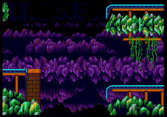 Background HQ :: Sonic the Hedgehog 2 - Mystic Cave Zone