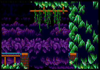 Background HQ :: Sonic the Hedgehog 2 - Mystic Cave Zone