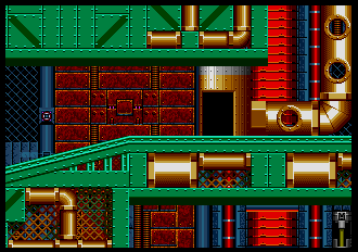 Background HQ :: Sonic the Hedgehog 2 - Metropolis Zone