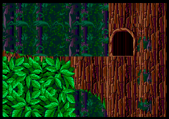 Background HQ :: Sonic the Hedgehog 2 - Wood Zone