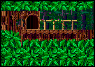Background HQ :: Sonic the Hedgehog 2 - Wood Zone