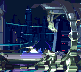 Background HQ :: Megaman X4 - Sky Lagoon