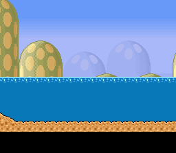 Background HQ :: Super Mario Brothers 3 - Desert Hill