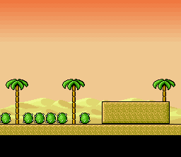 Background HQ :: Super Mario Brothers 3 - Desert Hill