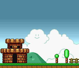 Background HQ :: Super Mario Brothers: The Lost Levels - World 1