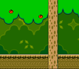 Background HQ :: Super Mario World - Forest of Illusion